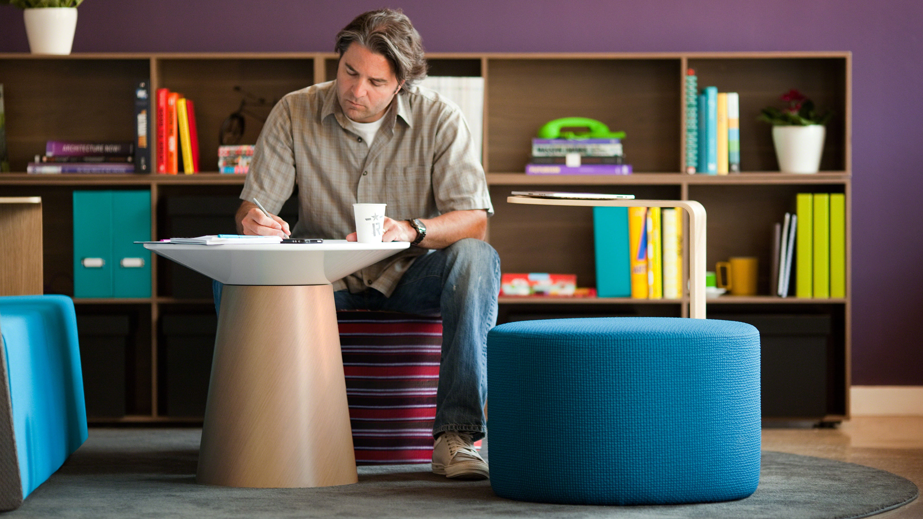 Campfire Paper Table - Workspace Iowa