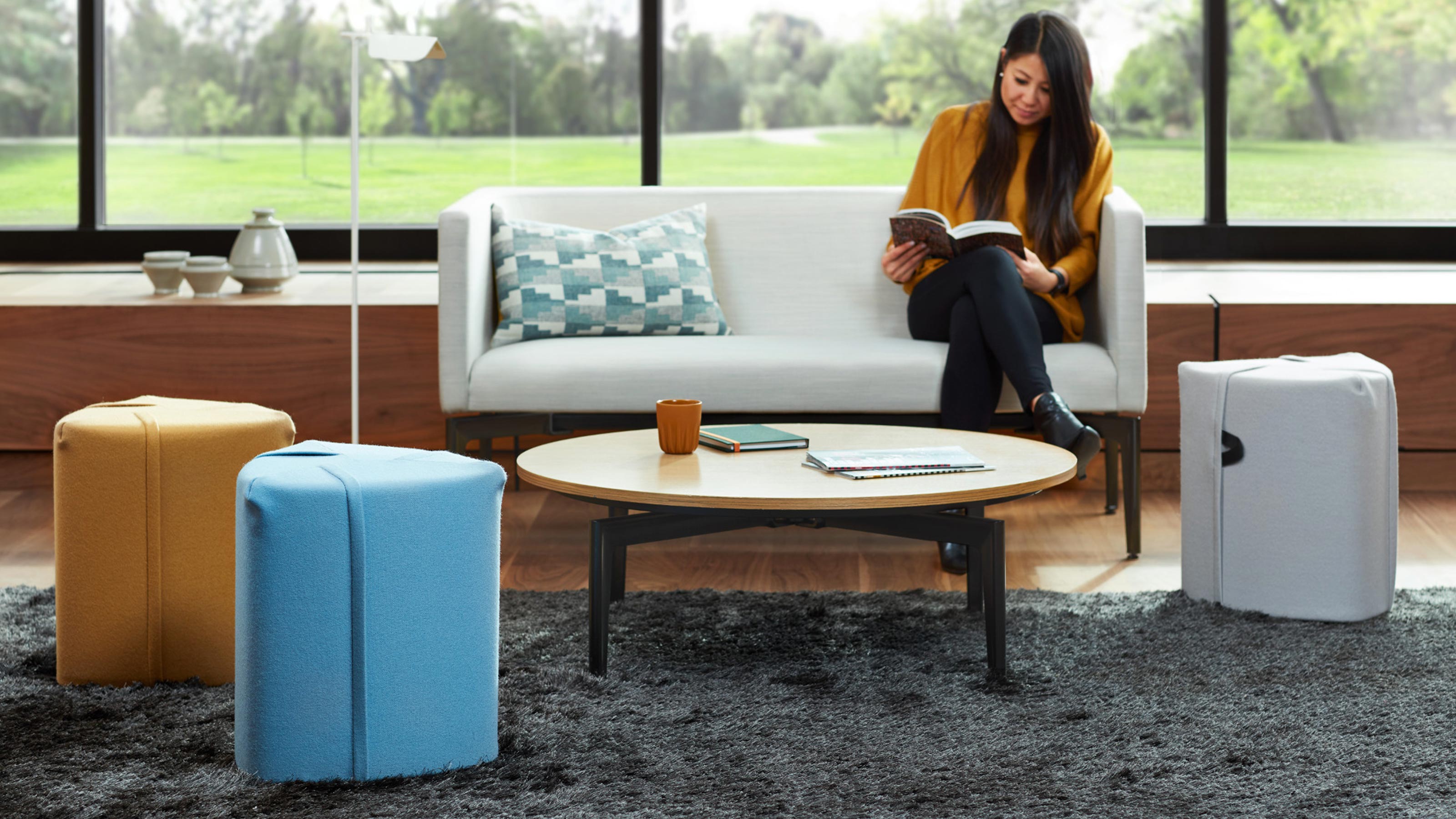 Campfire Pouf - Fireside Office Solutions